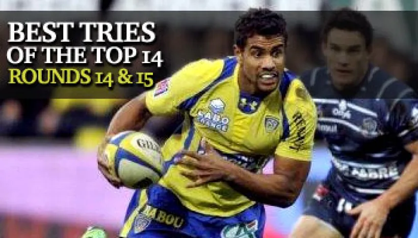 Best Tries of the Top 14 - Rounds 14 and 15 | Rugbydump