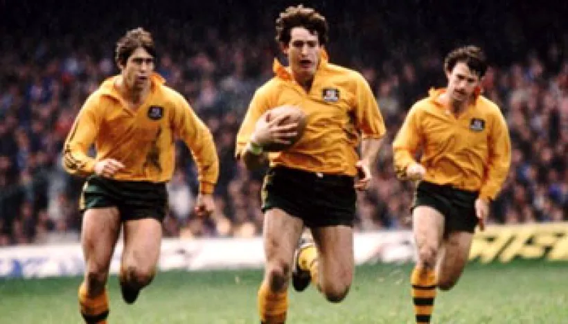 Wallabies take on England - Twickenham 1984 | Rugbydump