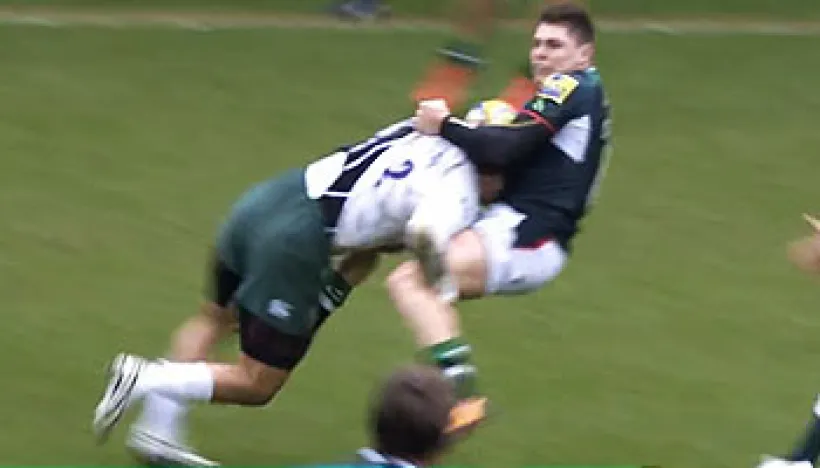 Kiwi Dan Bowden's big driving tackle on James O'Connor | Rugbydump