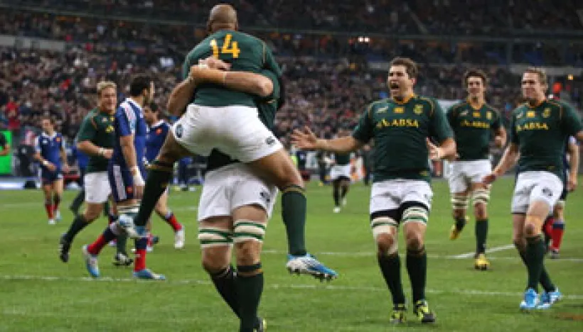 The Springboks end satisfying year with victory over France in Paris ...