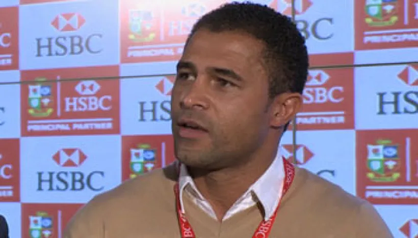 Michael Lynagh and HSBC Ambassador Jason Robinson react to England's ...