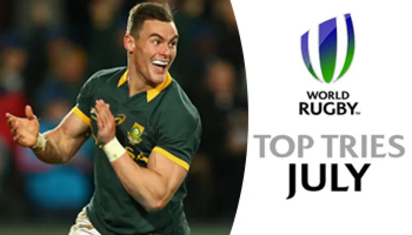 The Top Tries scored in world rugby in July | Rugbydump
