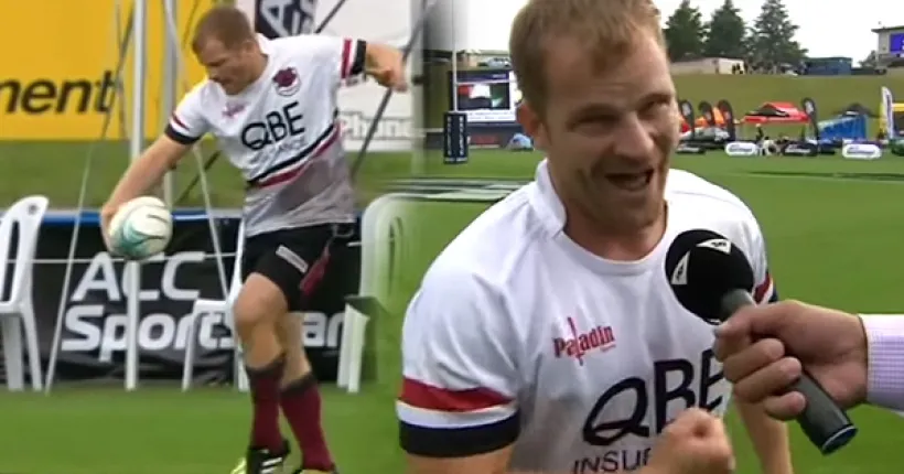 Luke Hamilton sings kids' song in unbelievable post match interview ...