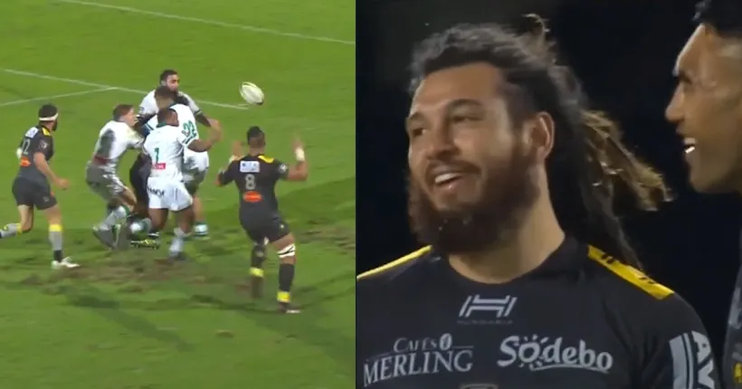 Rene Ranger somehow finds Victor Vito with unbelievable reverse flick ...