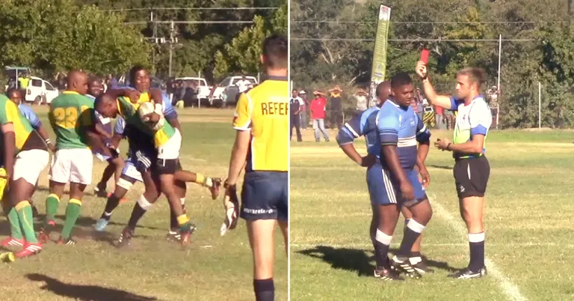 Referee describes this horrendous spear tackle as the worst he's ever ...