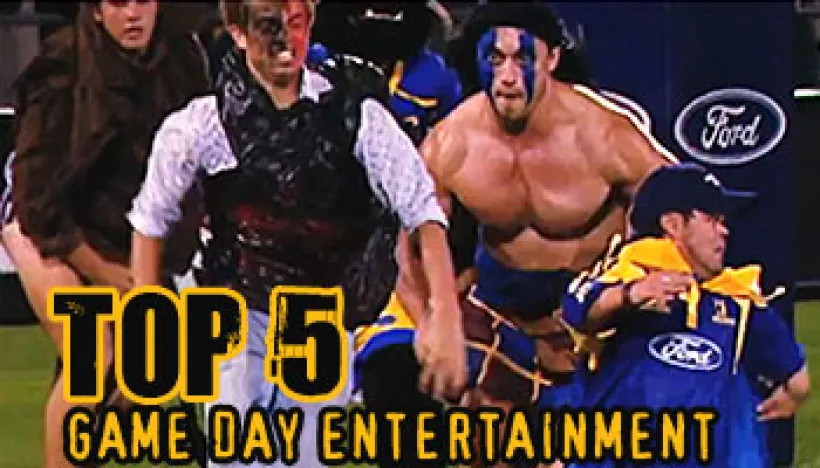 Midweek Madness - The Top Five Best Game-Day Entertainment Showings ...