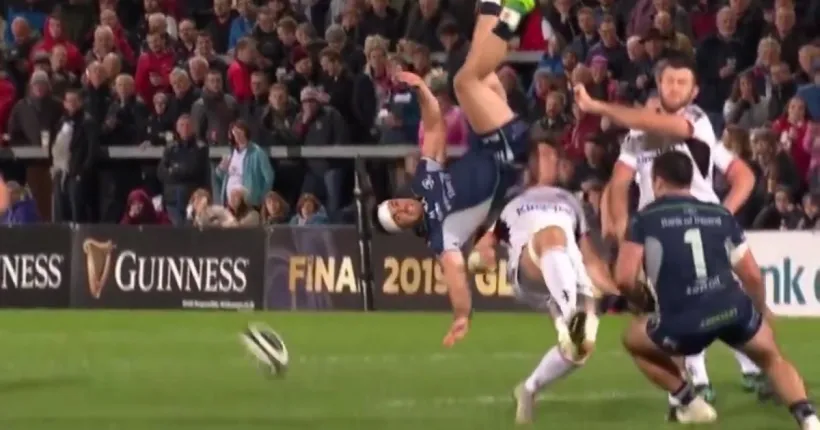 Matty Rea likely to cop ban after contest in the air goes wrong seconds ...