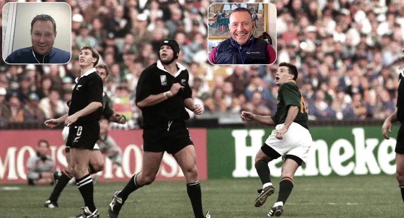 25 years on, Joel Stransky and Andrew Mehrtens sit down to discuss ...