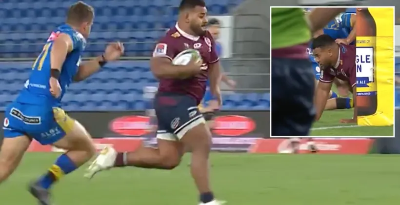 130kg front-rower falls inches short of scoring the try every prop ...