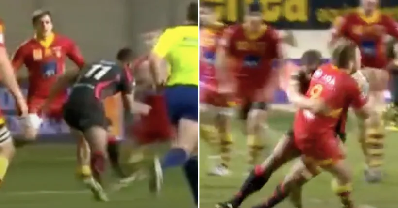 That time Aled Brew absolutely monstered a French scrum half | Rugbydump