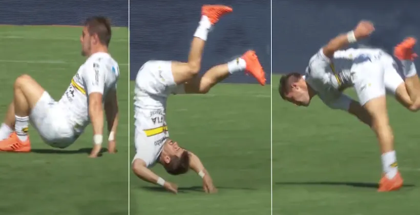 WATCH: How every player should be taught to trip over | Rugbydump