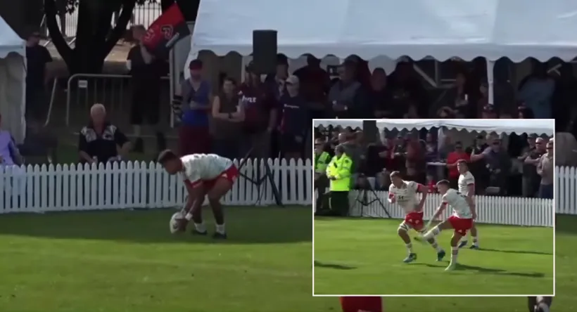 Goal Line Drop-Out law has successful debut in New Zealand | Rugbydump