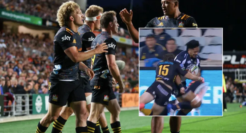 Who did it better? Full backs make stunning try-saving tackles to stop ...