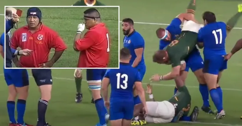 Relive EVERY red card in the history of the Rugby World Cup | Rugbydump