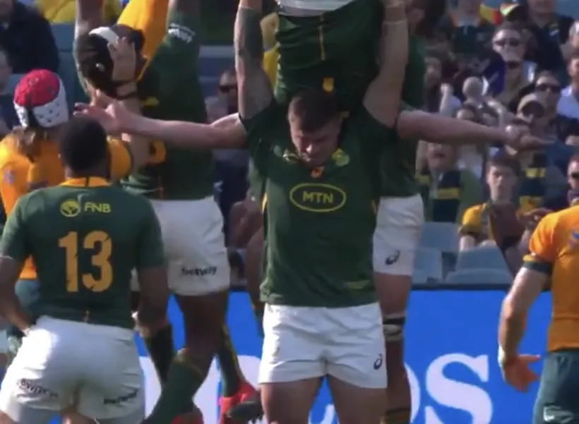 Insane display of strength from Malcolm Marx | Rugbydump