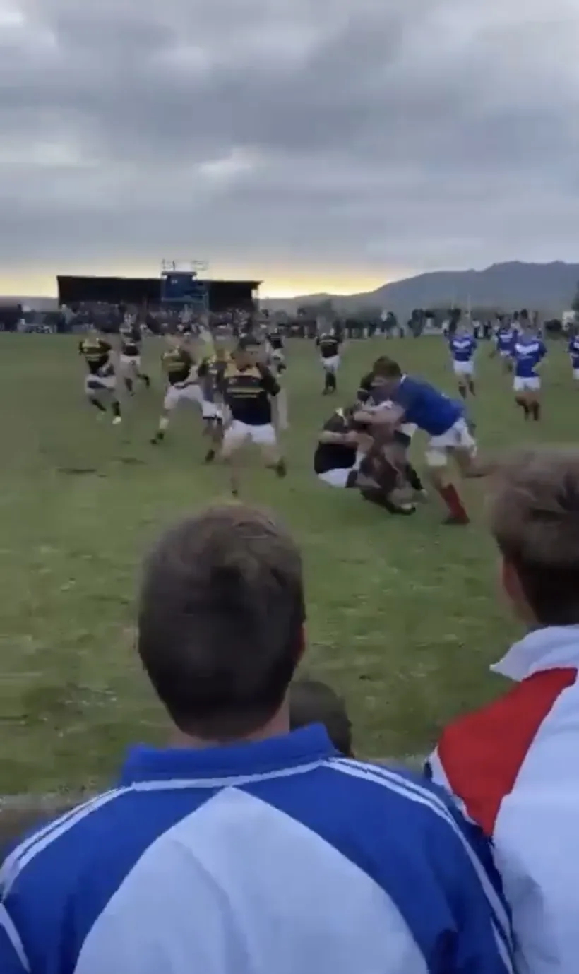 Terrifying footage of CJ Stander dominating grassroots game | Rugbydump