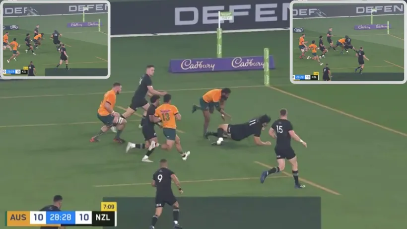 Marika Koroibete Smashes Caleb Clarke Into Next Week With Huge Hit ...