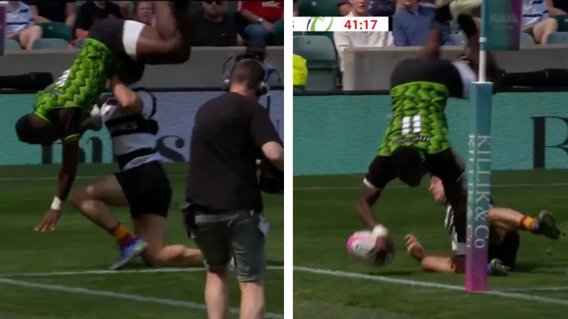 Springbok winger with the most athletic non-try of the season | Rugbydump