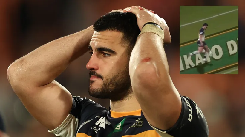 WATCH: Wallabies and Brumbies fullback Tom Wright with almighty shank ...