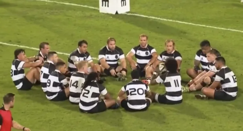 Barbarians show off in style with classic try celebration | Rugbydump