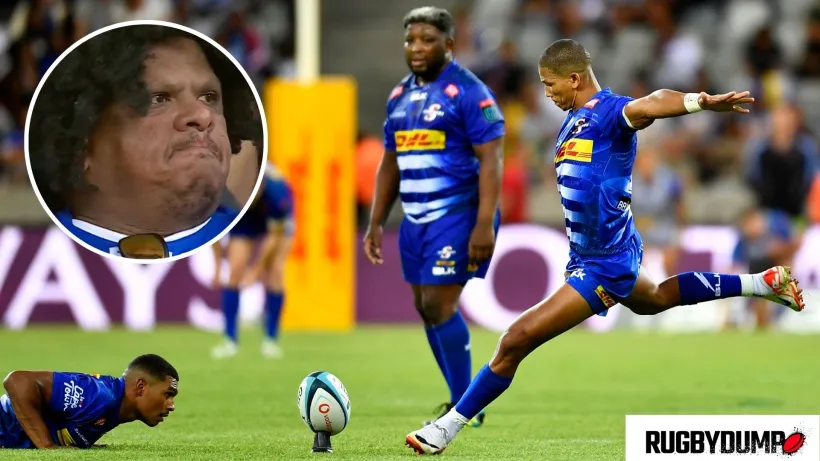 Hilarious fan in stand helps Manie Libbok nail crucial kicks | Rugbydump