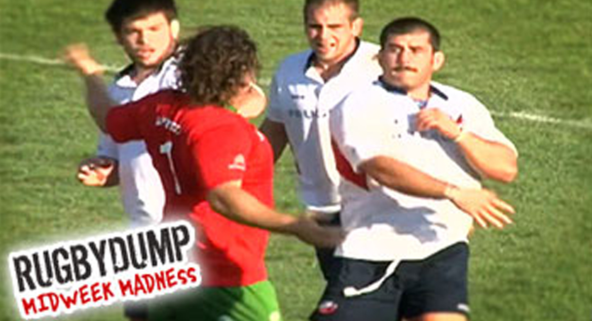 Midweek Madness - How to get the opposition prop sent off | Rugbydump