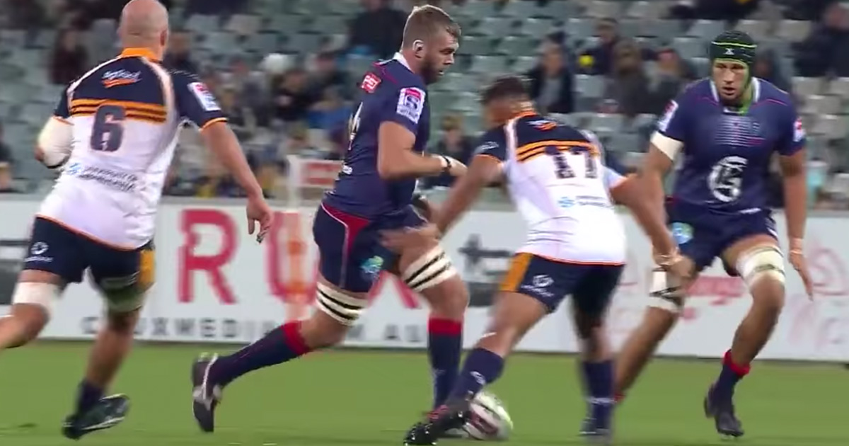 Second row Geoff Parling attempts grubber, hilarity ensues | Rugbydump