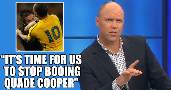 New Zealand fans urged to stop booing Quade Cooper | Rugbydump