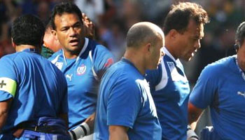 Brian Lima knocks himself out spectacularly | Rugbydump