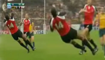 Great Canadian skill to catch & call the mark | Rugbydump