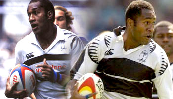 A classic try from Vilimoni Delasau at the Wellingtons Sevens 2000 ...