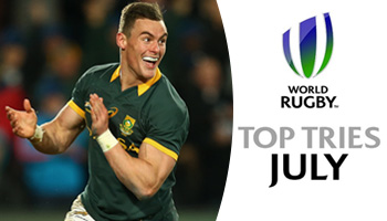 The Top Tries scored in world rugby in July | Rugbydump