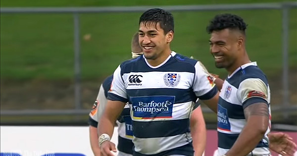 Rieko Ioane knocking on All Blacks door with impressive hat-trick ...