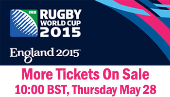 More Rugby World Cup 2015 Tickets on Sale next week | Rugbydump