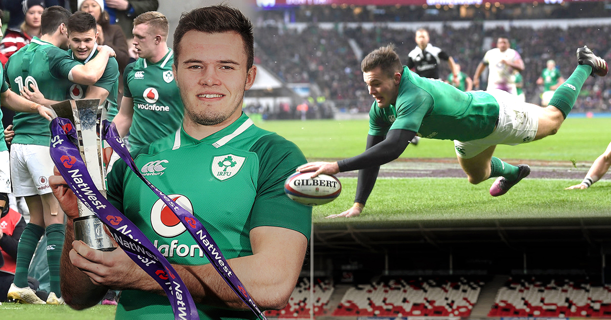 Jacob Stockdale picks up Player of the Championship after breakthrough ...