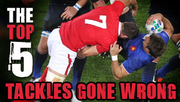 The Top Five Tackles Gone Wrong Of All Time | Rugbydump