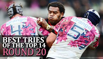 Best Tries of the Top 14 - Round 20 | Rugbydump