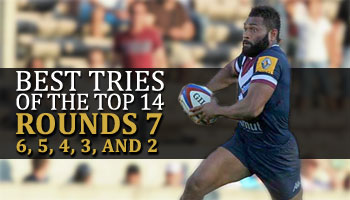 The Best Tries in the Top 14 - All from the last Six Rounds | Rugbydump