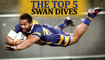 The Top 5 Swan Dives of all time | Rugbydump