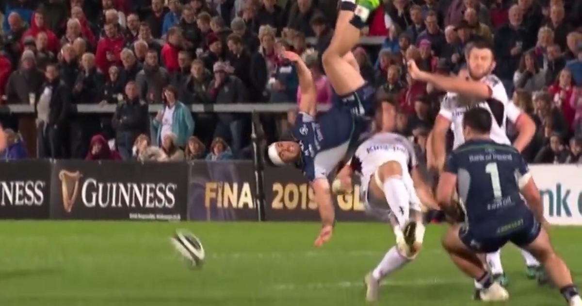 Matty Rea likely to cop ban after contest in the air goes wrong seconds ...