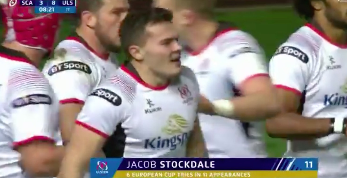 WATCH: Stockdale finishes wonderful Ulster try | Rugbydump