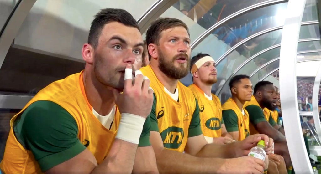 Springboks bench almost lose their voices in unique match footage ...
