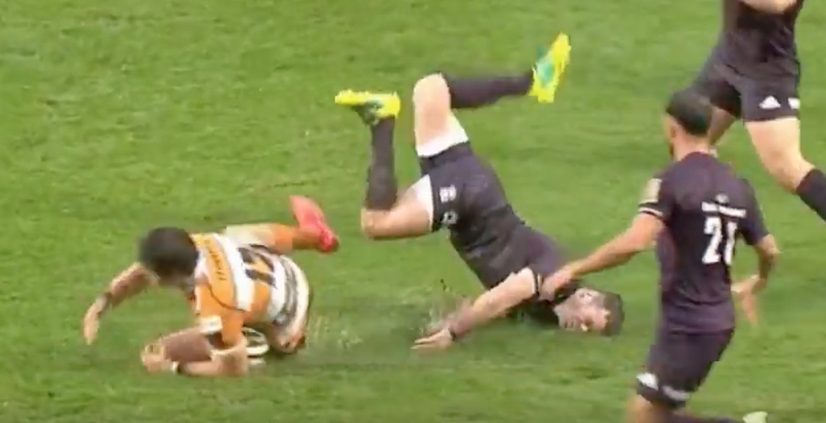 WATCH: Horrible slide tackle sees South African centre binned in Pro 14 ...