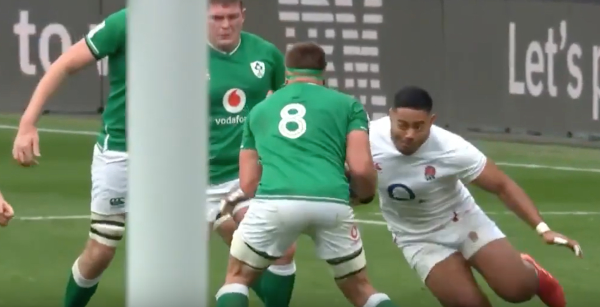 WATCH: THAT huge Tuilagi hit on CJ Stander in Six Nations | Rugbydump