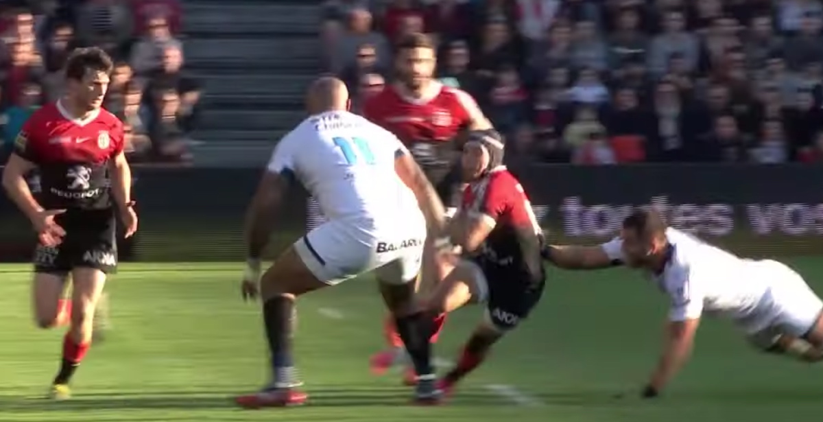WATCH: Kolbe sets up lovely counter attack try in Top 14 | Rugbydump