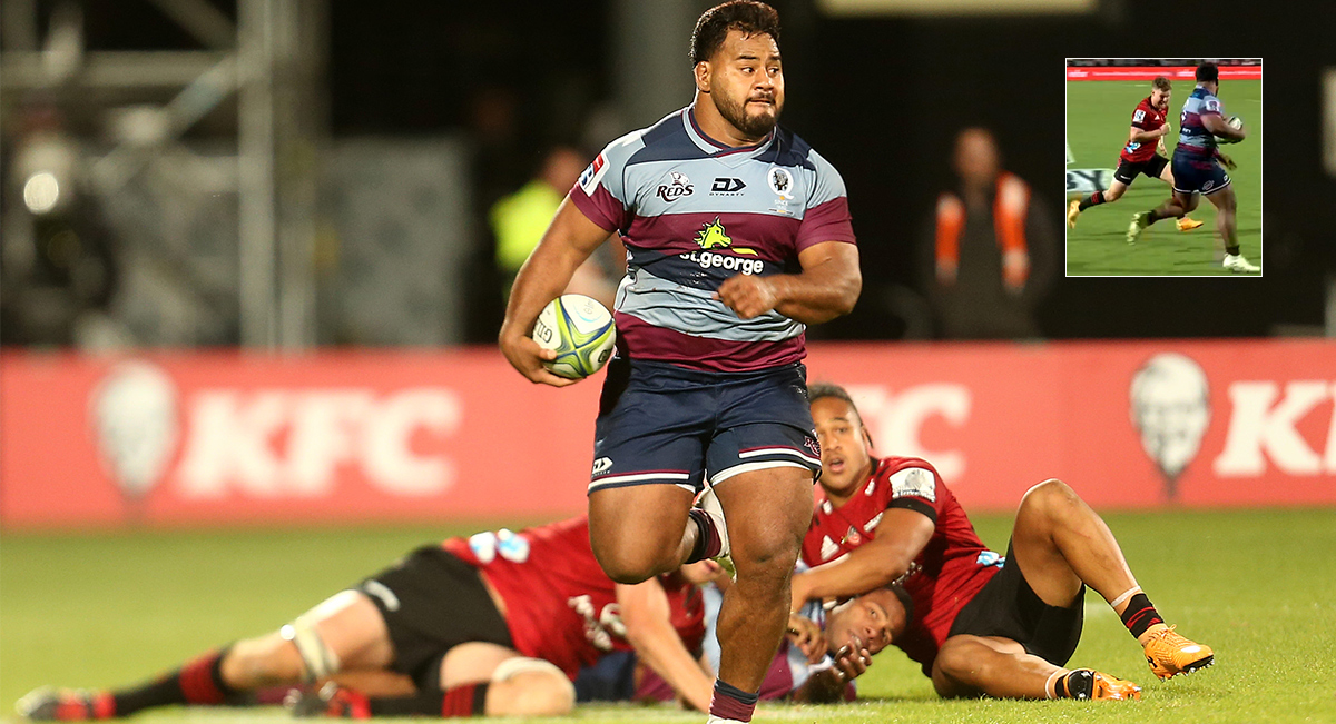 Scrum-half takes down powerhouse 'Tongan Thor' with courageous try ...