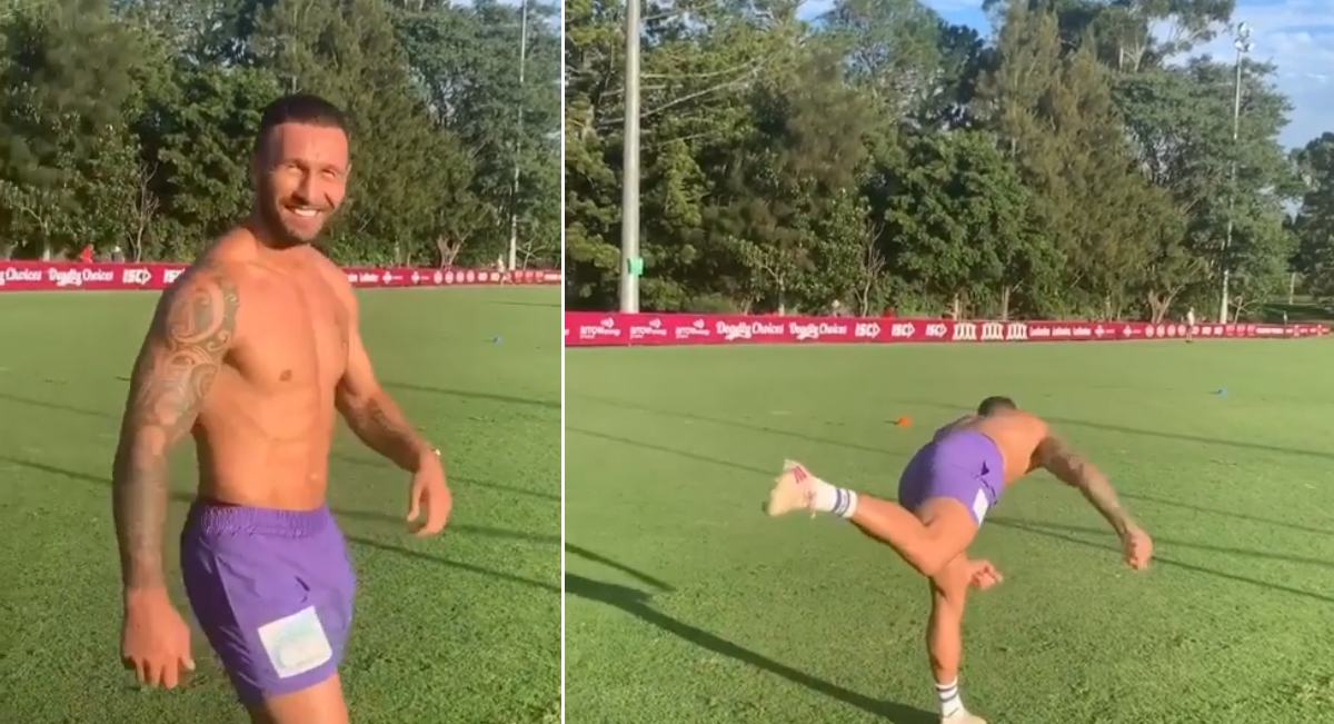 Pro players and fans are in awe of Quade Cooper's latest trick pass ...