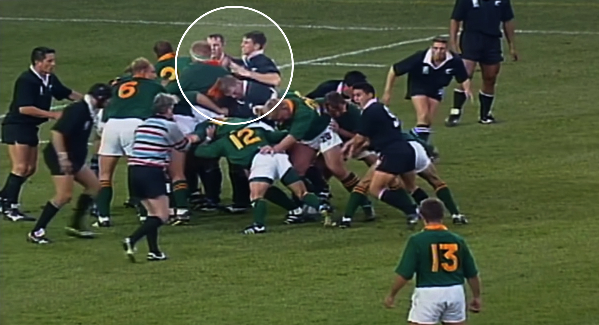 Springbok lock reveals reasons he was PUNCHED at the final whistle of ...