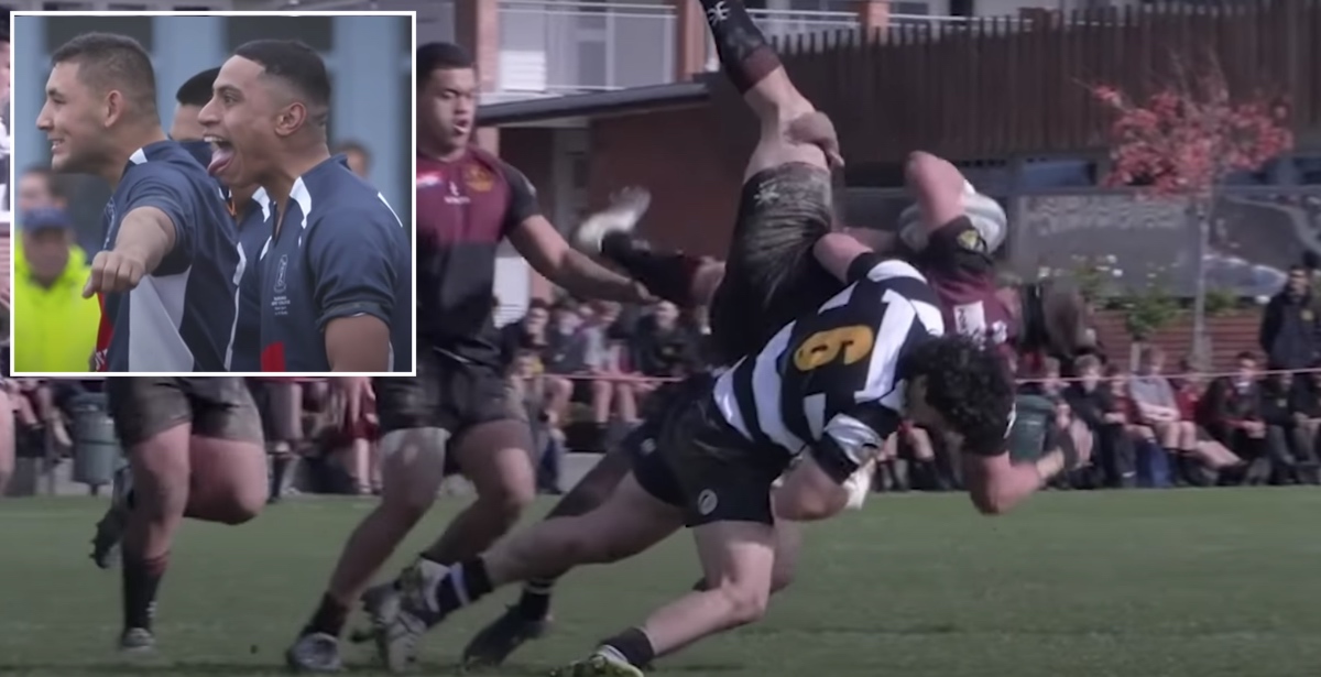 WATCH: Biggest hits from Australian and Kiwi schoolboys in 2019 | Rugbydump