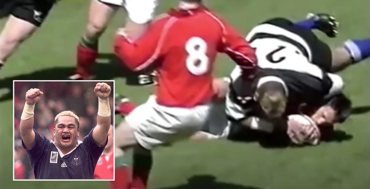 WATCH: The biggest hits of Trevor Leota's cannonball career | Rugbydump